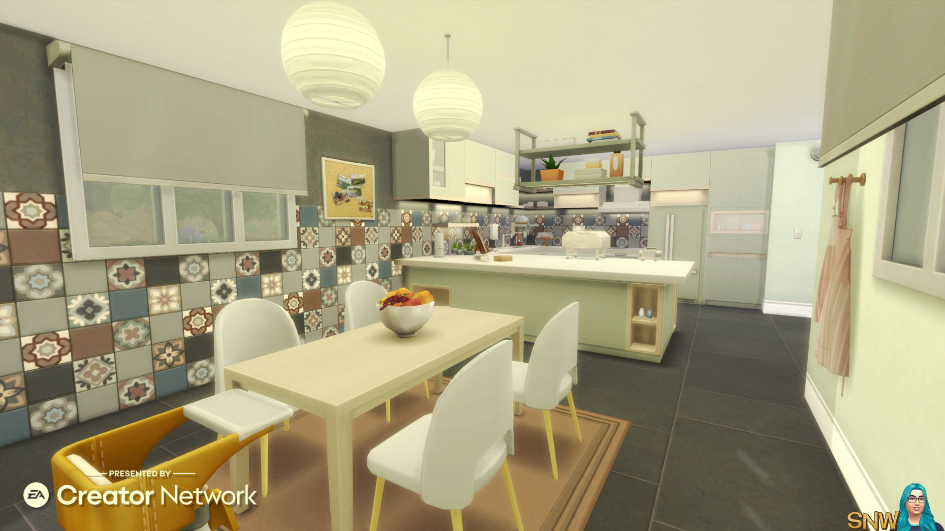 Dark Cosy Kitchen | SNW | SimsNetwork.com