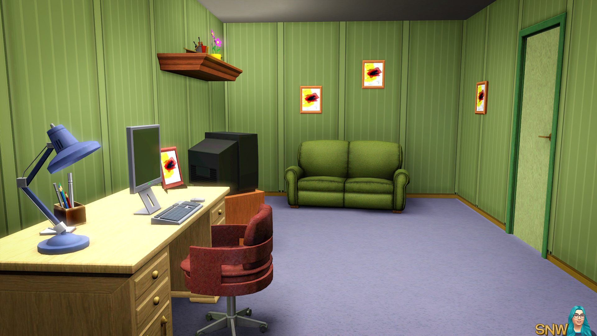 The Arbuckle Residence (Garfield's House) | SNW | SimsNetwork.com