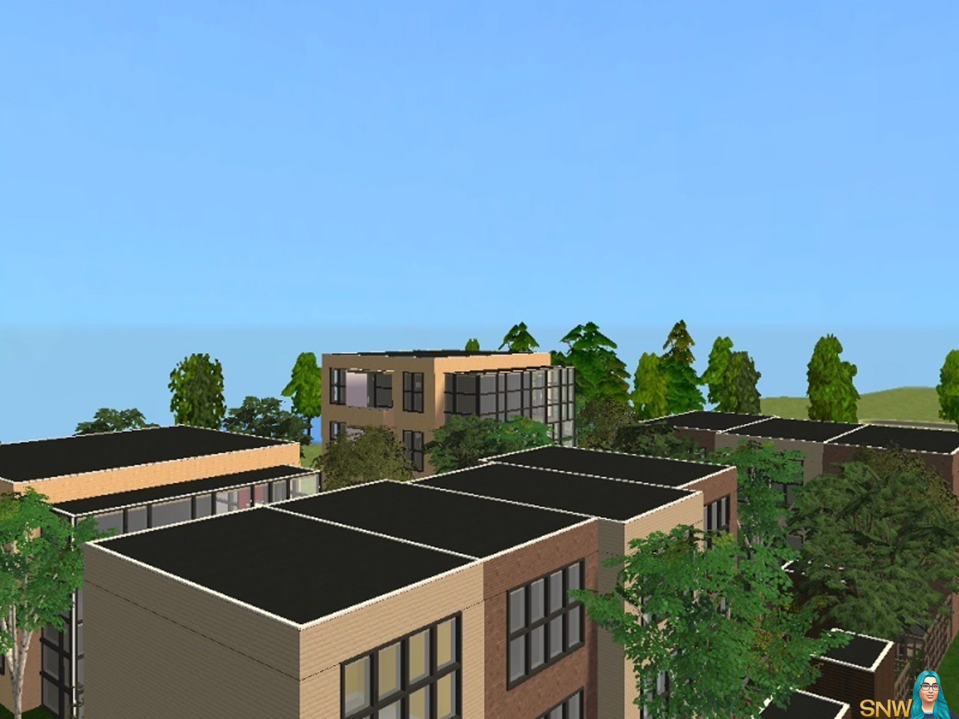 The Modern Complex | SNW | SimsNetwork.com