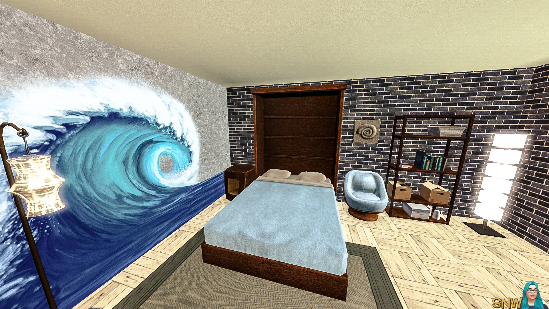 Hipster Central Lofts | SNW | SimsNetwork.com