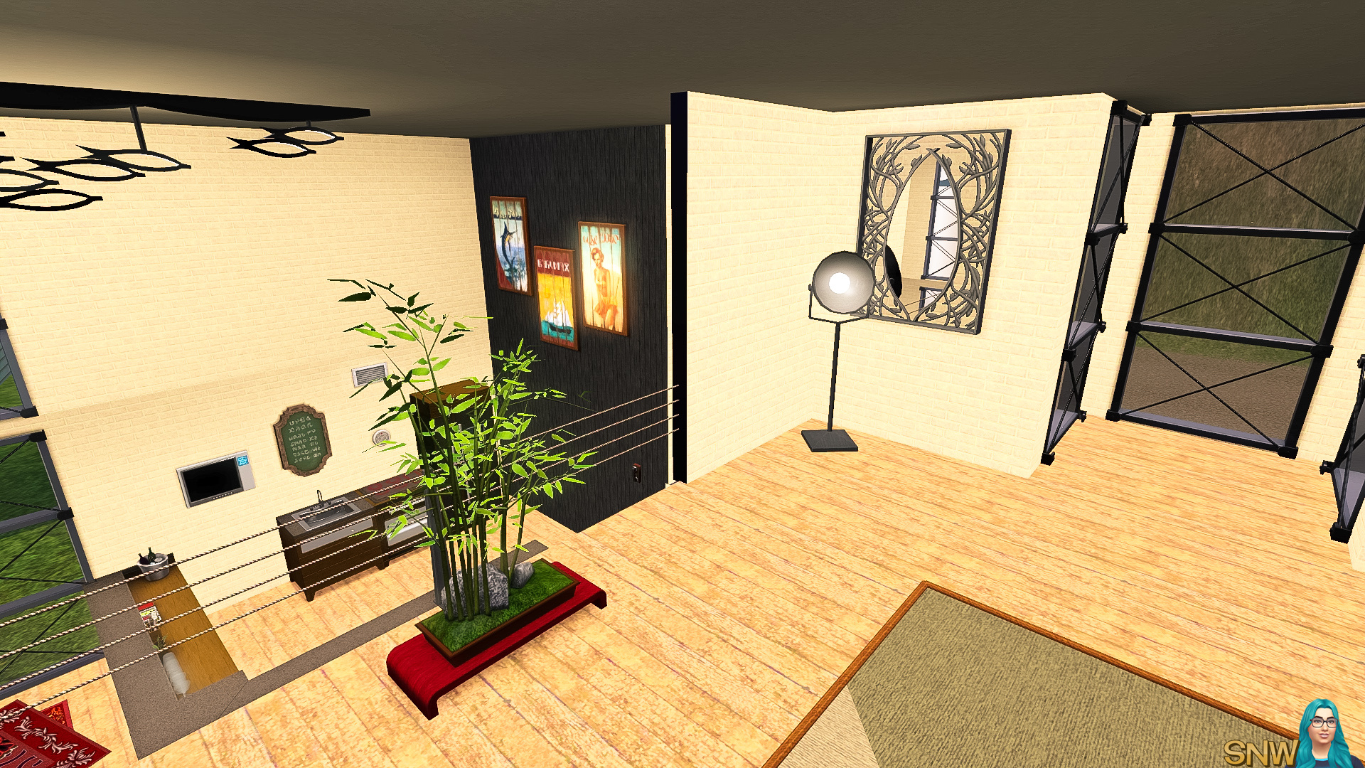 Hipster Central Lofts | SNW | SimsNetwork.com