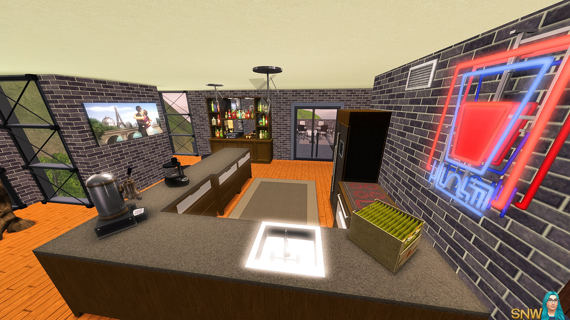 Hipster Central Lofts | SNW | SimsNetwork.com