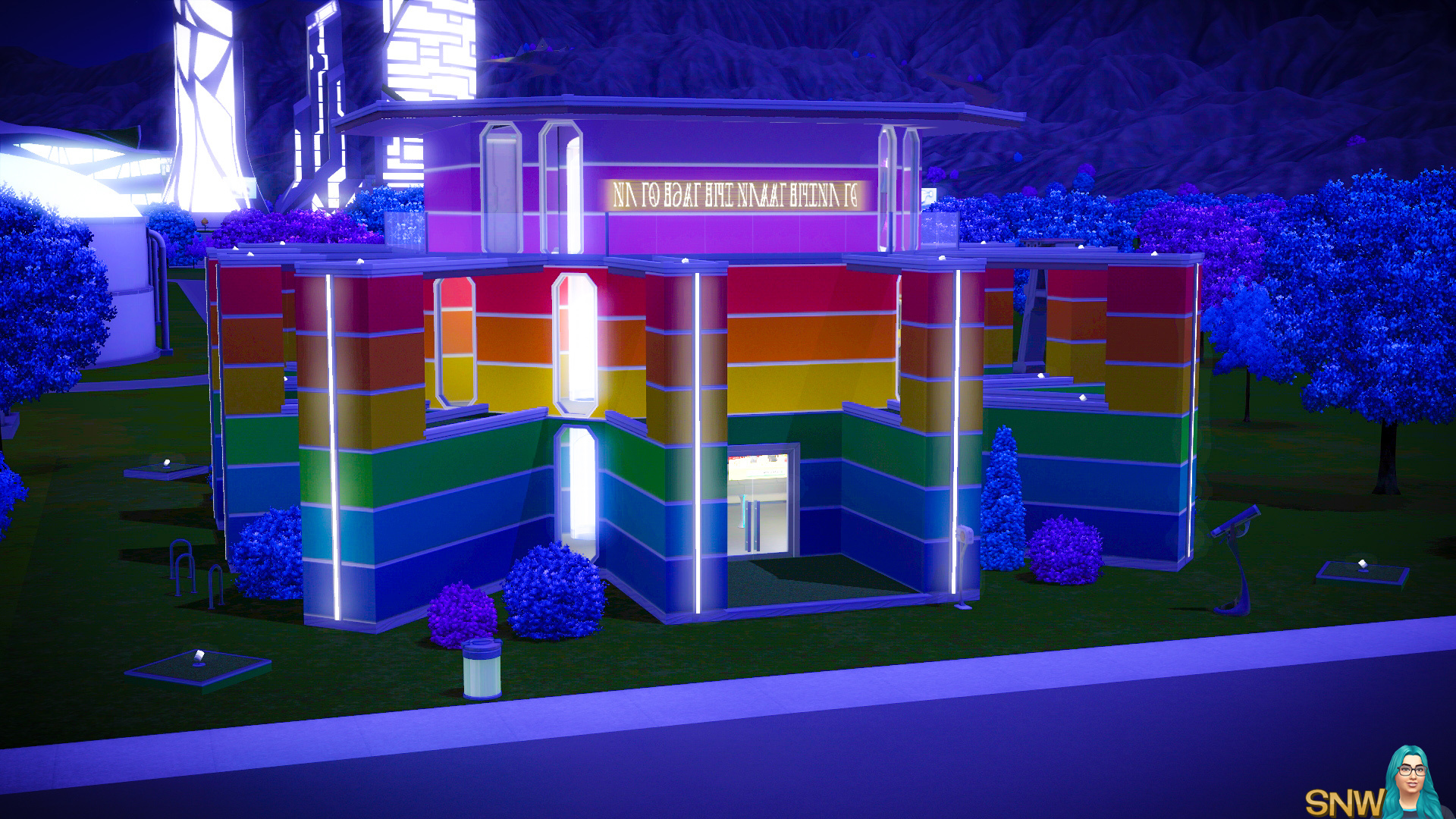 The Rainbow House | SNW | SimsNetwork.com