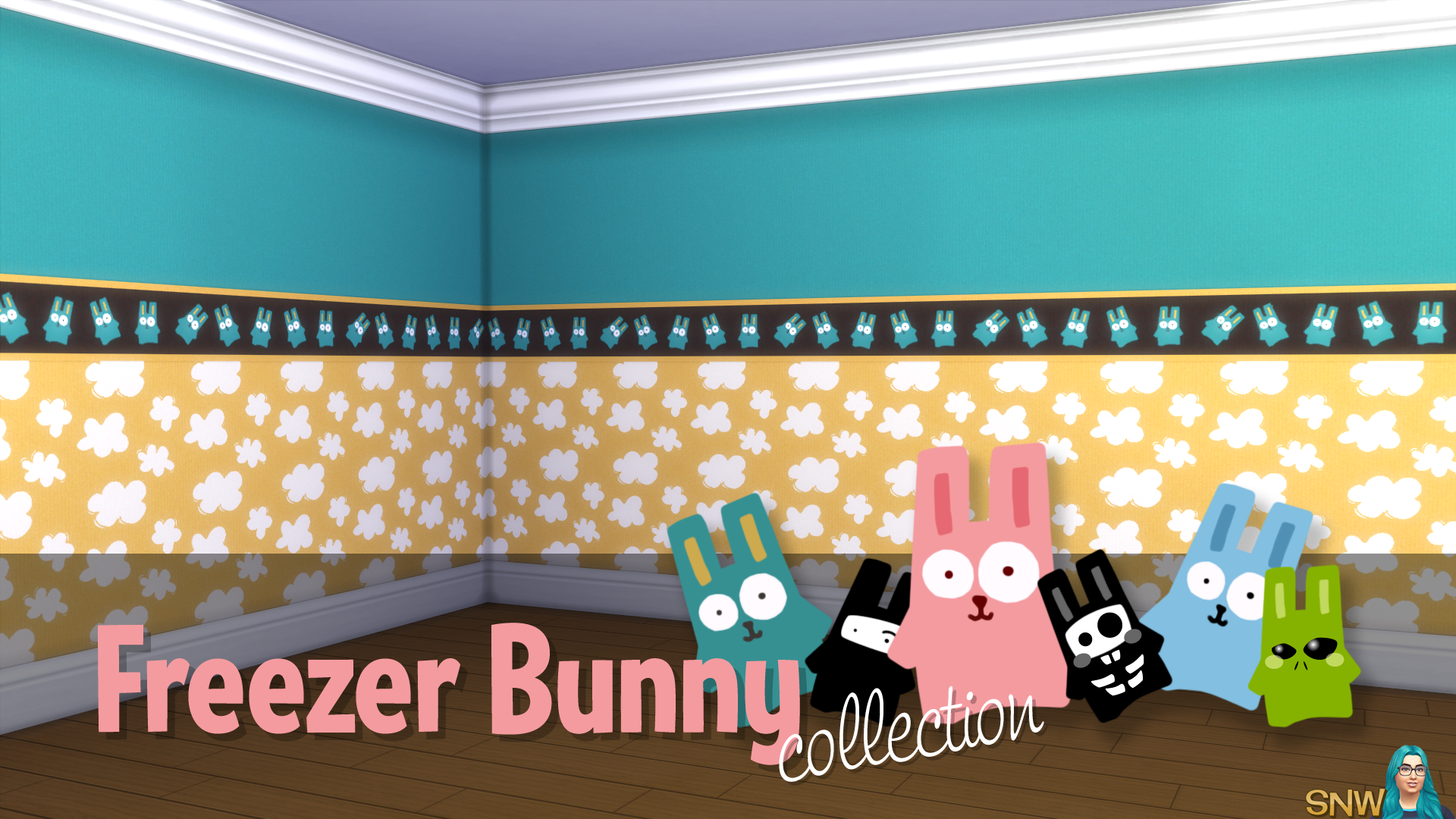 Freezer Bunny Collection: Clouds Wallpapers | SNW | SimsNetwork.com