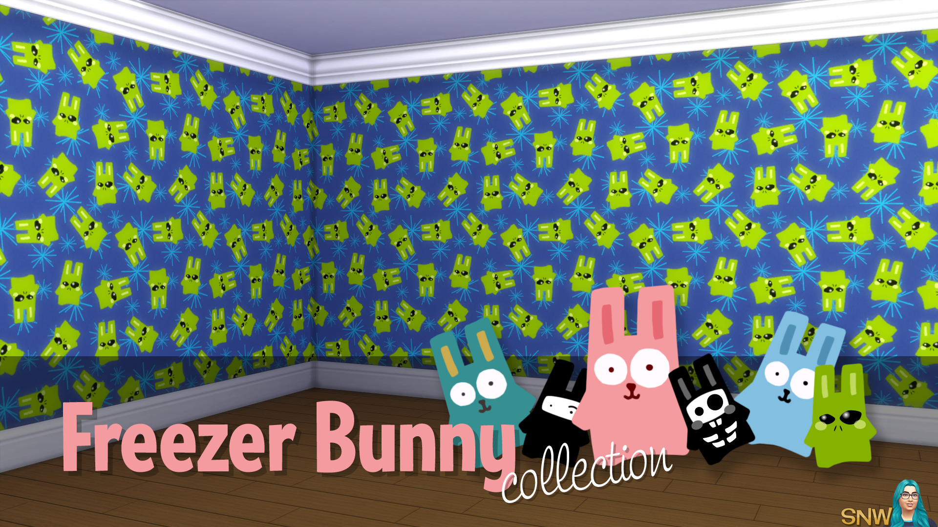 Freezer Bunny Collection: Big Bunnies/Starburst Wallpapers | SNW ...