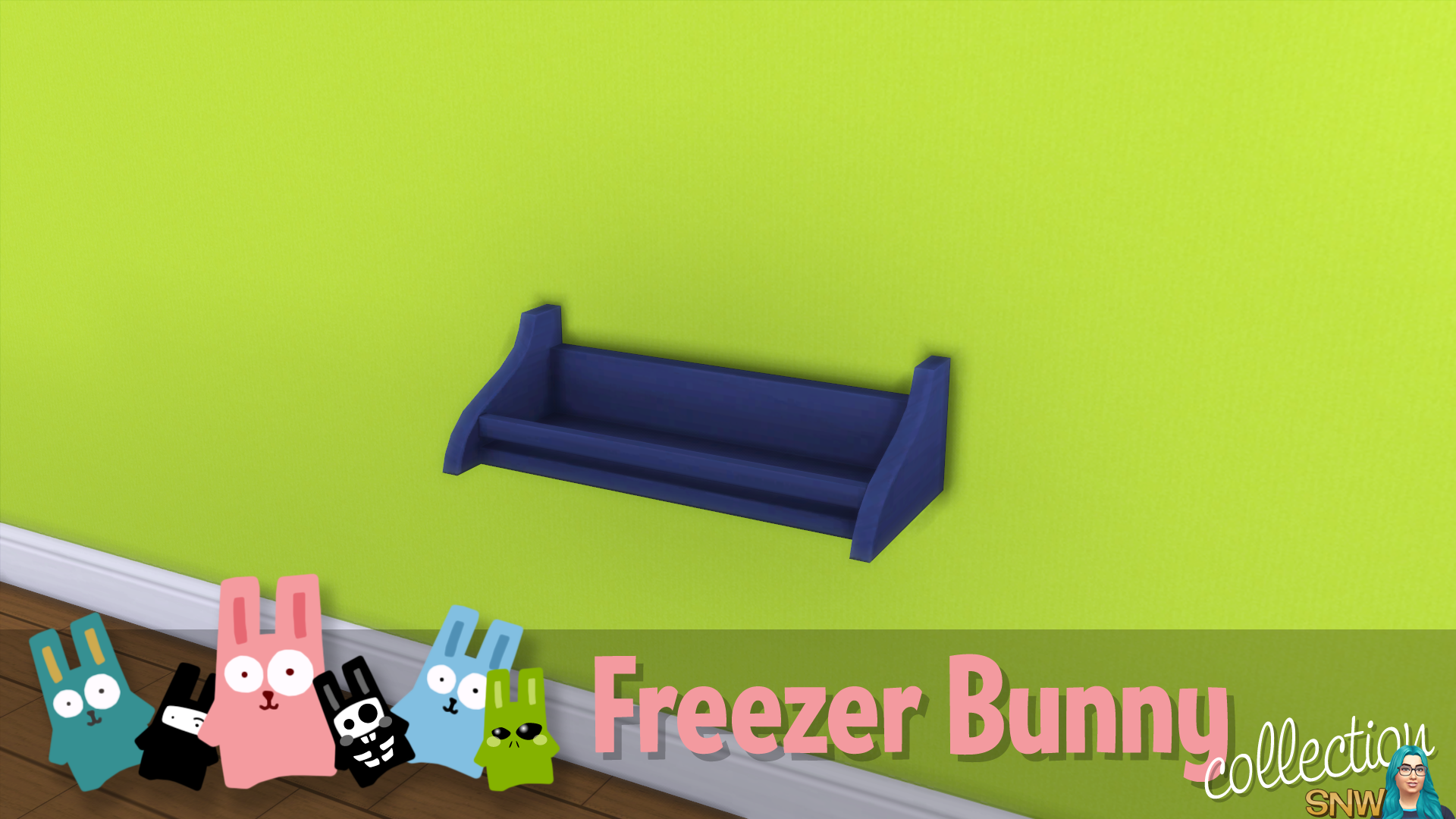 Freezer Bunny Collection: Shelf | SNW | SimsNetwork.com