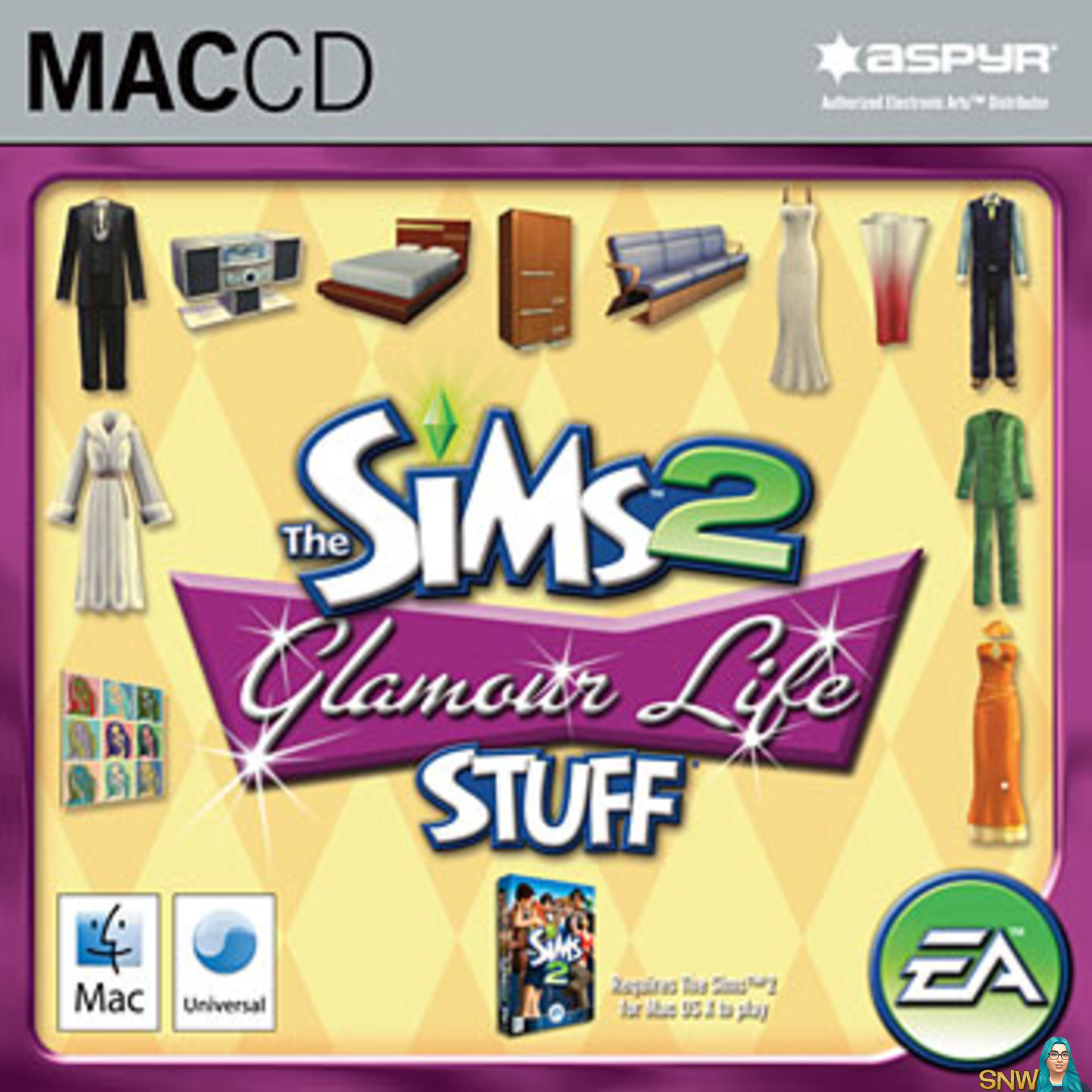 The Sims 2: Glamour Life Stuff | SNW | SimsNetwork.com