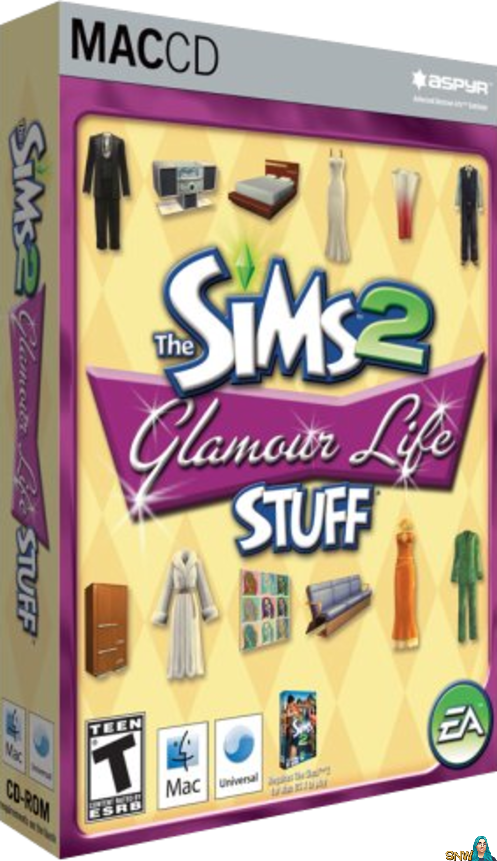 The Sims 2: Glamour Life Stuff | SNW | SimsNetwork.com