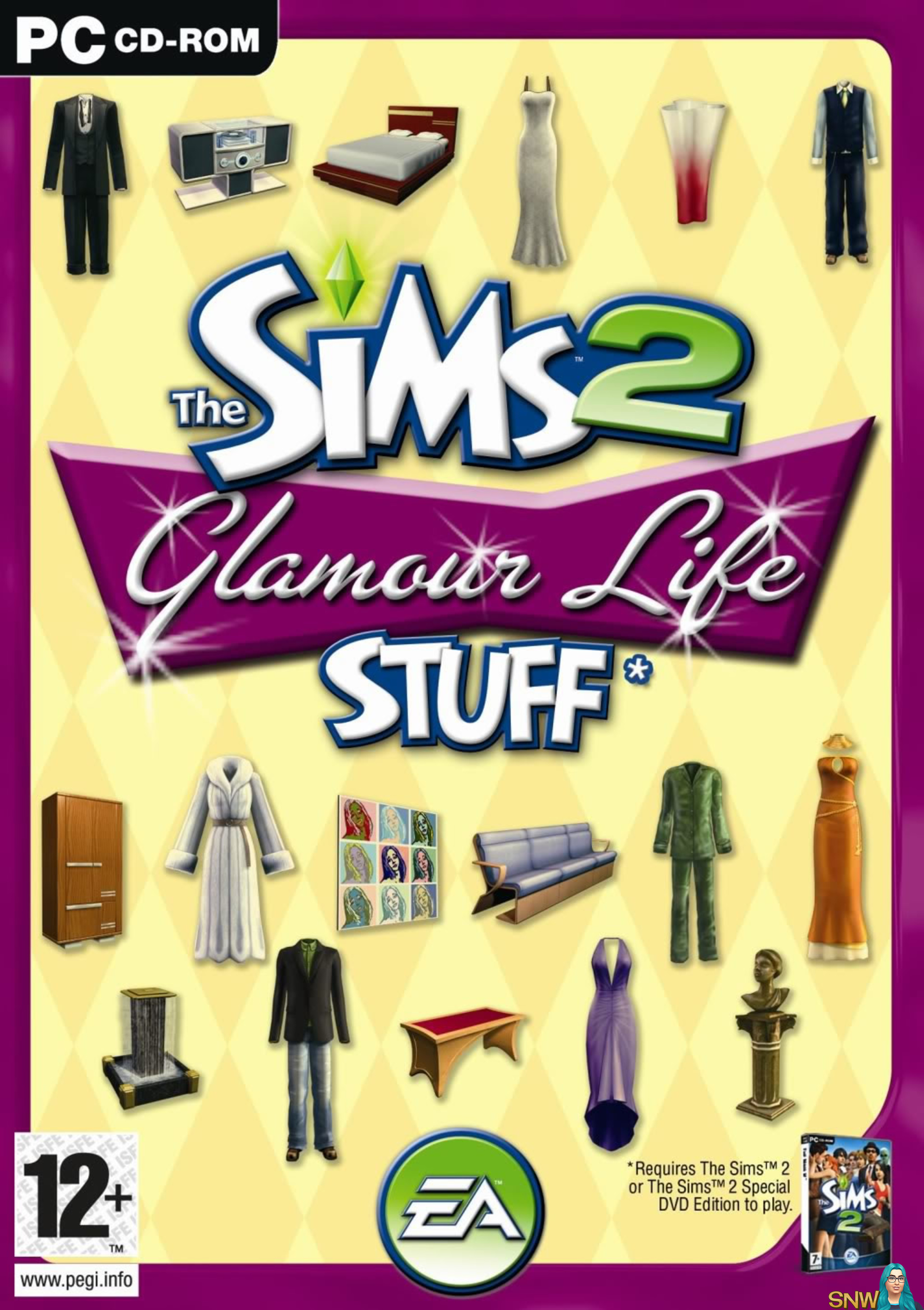The Sims 2: Glamour Life Stuff | SNW | SimsNetwork.com
