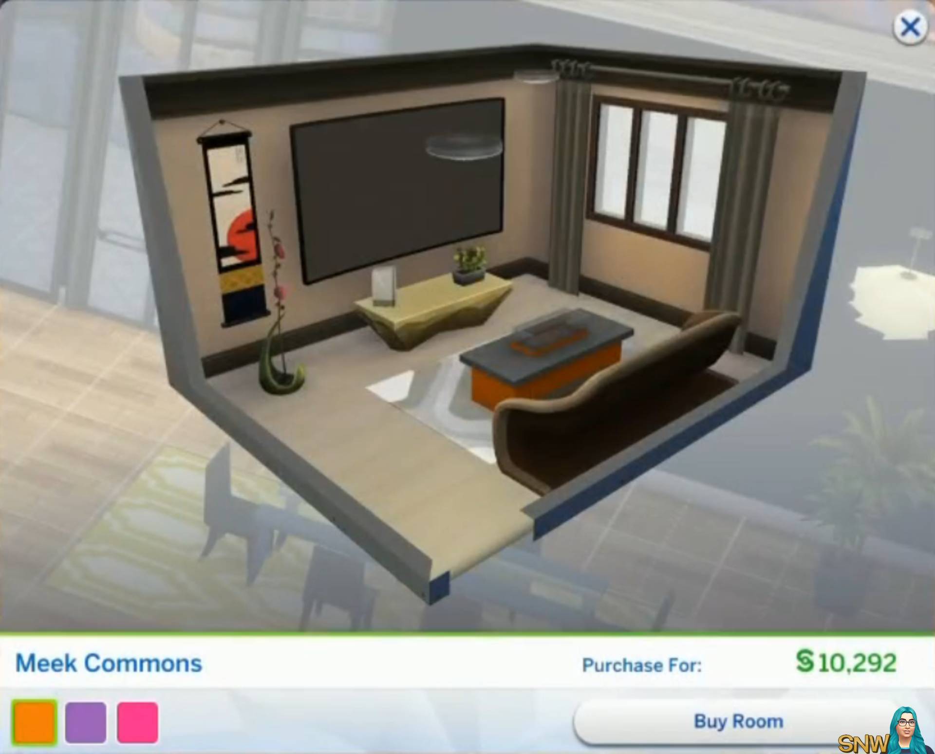 The Sims 4: City Living Styled Rooms | SNW | SimsNetwork.com
