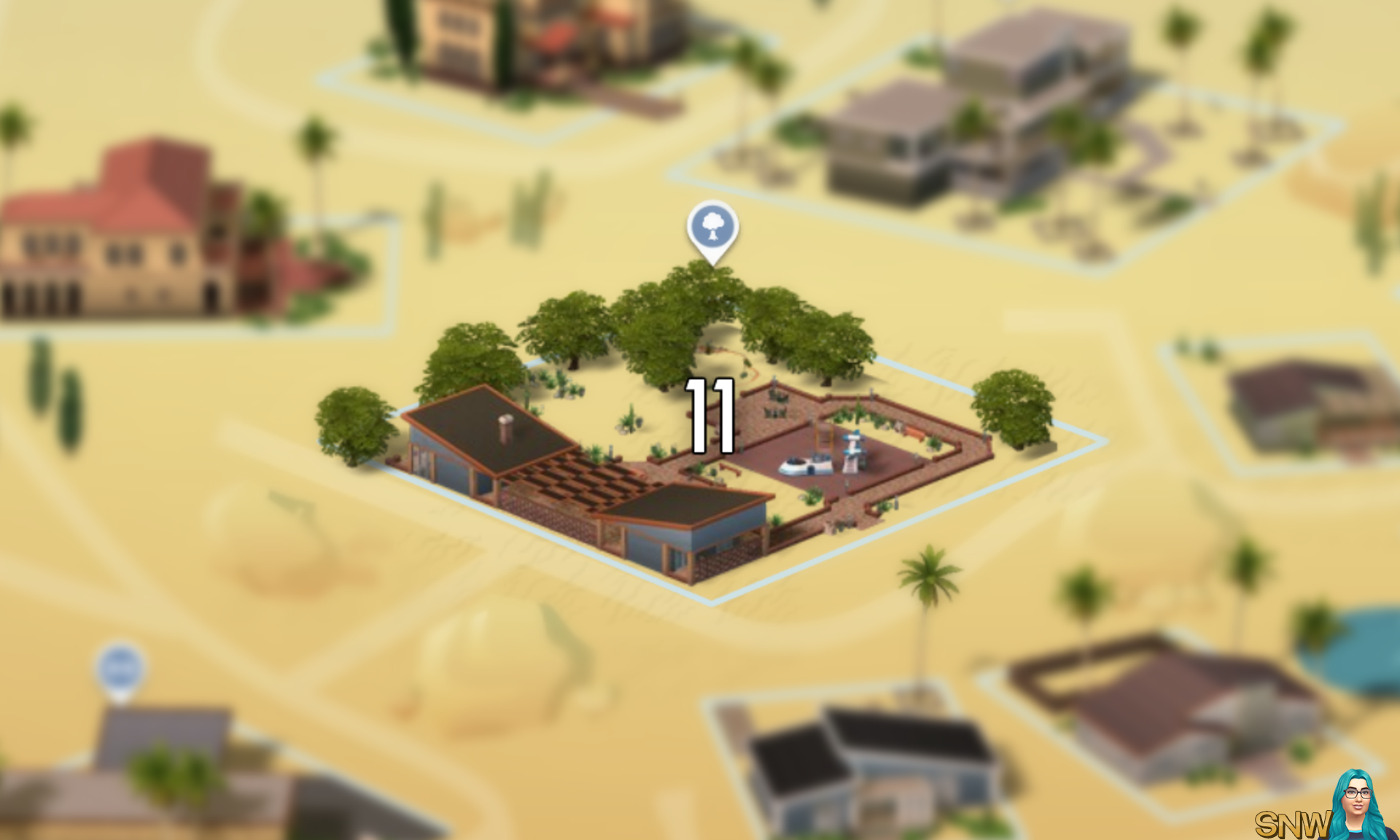 Sims 4 residential lots oasis springs 40x30 - cadkurt