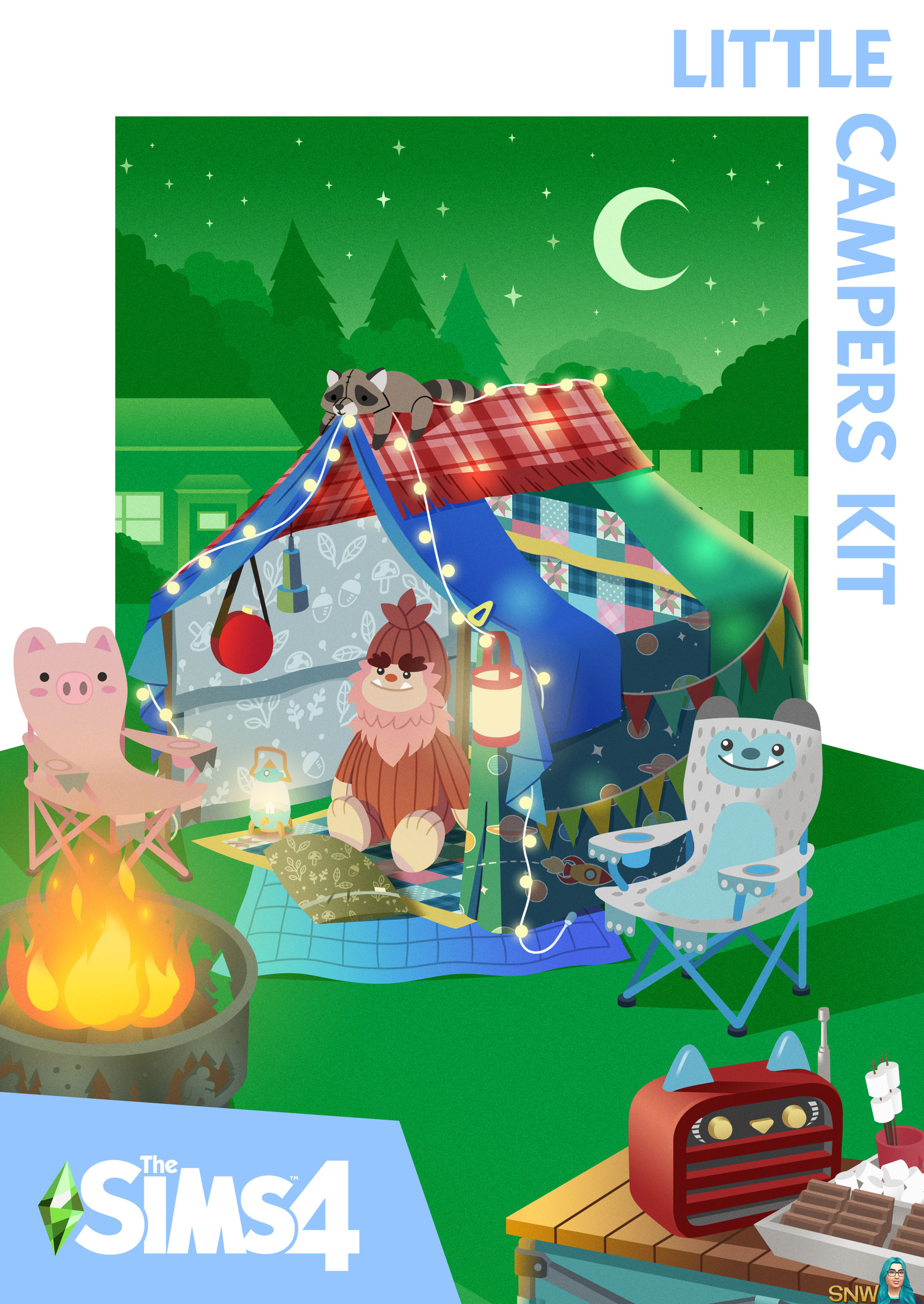 The Sims 4: Little Campers Kit | SNW | SimsNetwork.com
