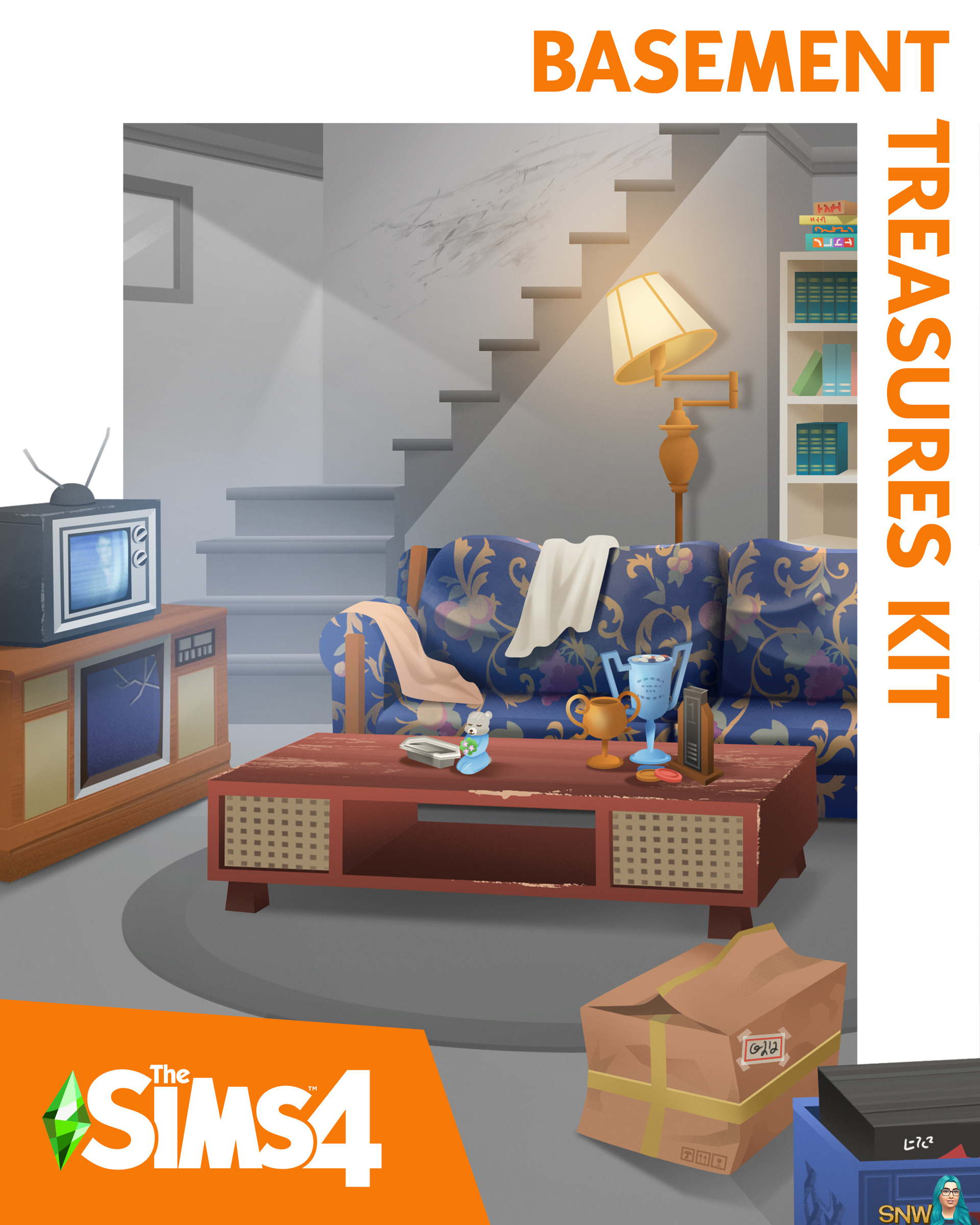 The Sims 4: Basement Treasures Kit | SNW | SimsNetwork.com